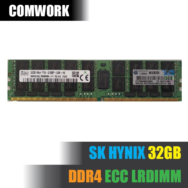แรม SK HYNIX 32GB DDR4 ECC LRDIMM LOAD REDUCED SERVER RAM MEMORY PC4 X99 WORKSTATION SERVER DELL ...