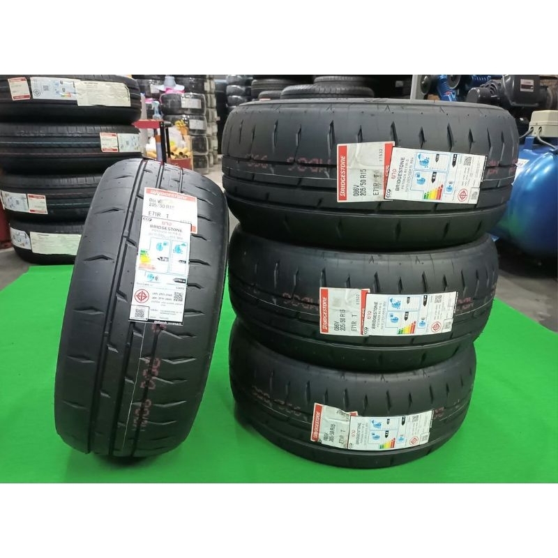 ยางใหม่ 205/50R15 Bridgestone Potenza RE71RS ผลิตปี 2023 ประกันบวม 2 ปี ...
