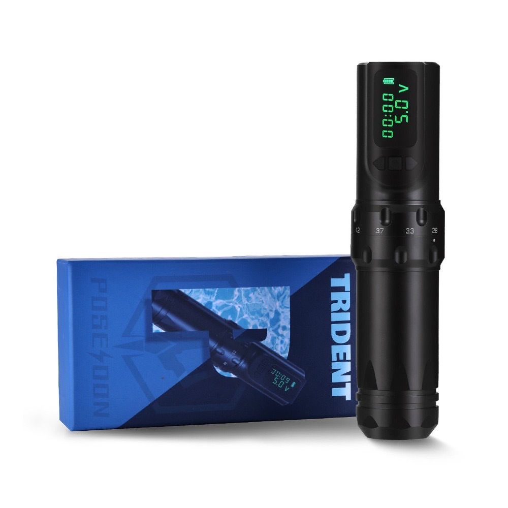 Wireless Pen TRIDENT เครื่องฮอคเพนไร้สาย รุ่น TRIDENT ใช้สำหรับงานสัก ...