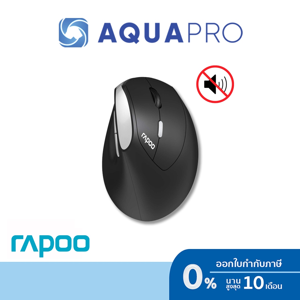 Rapoo EV250 Silent Wireless Optical Mouse เม้าส์ไร้สาย | Shopee Thailand