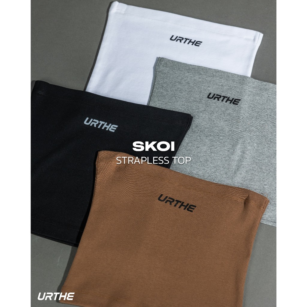 URTHE - เสื้อเกาะอก สกรีนโลโก้ รุ่น SKOI | Shopee Thailand