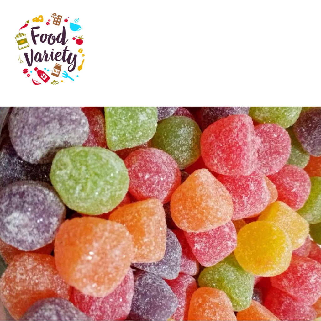 Food Variety Fruit Pastilles ฟู๊ด วาไรตี้ เยลลลี่หมากฝรั่ง รสผลไม้หลาก ...