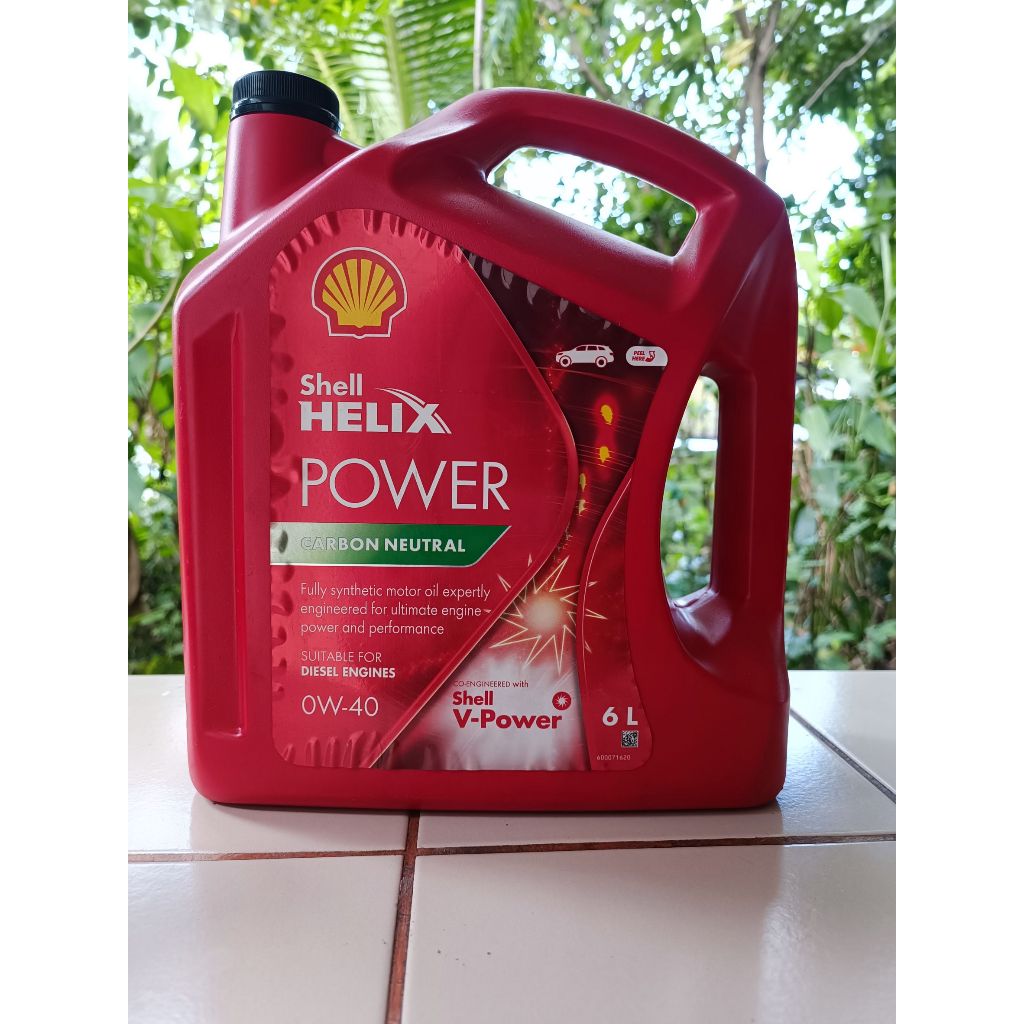 น้ำมันเครื่อง shell helix power 0w40 diesel สังเคราะห์แท้จากเซล ...
