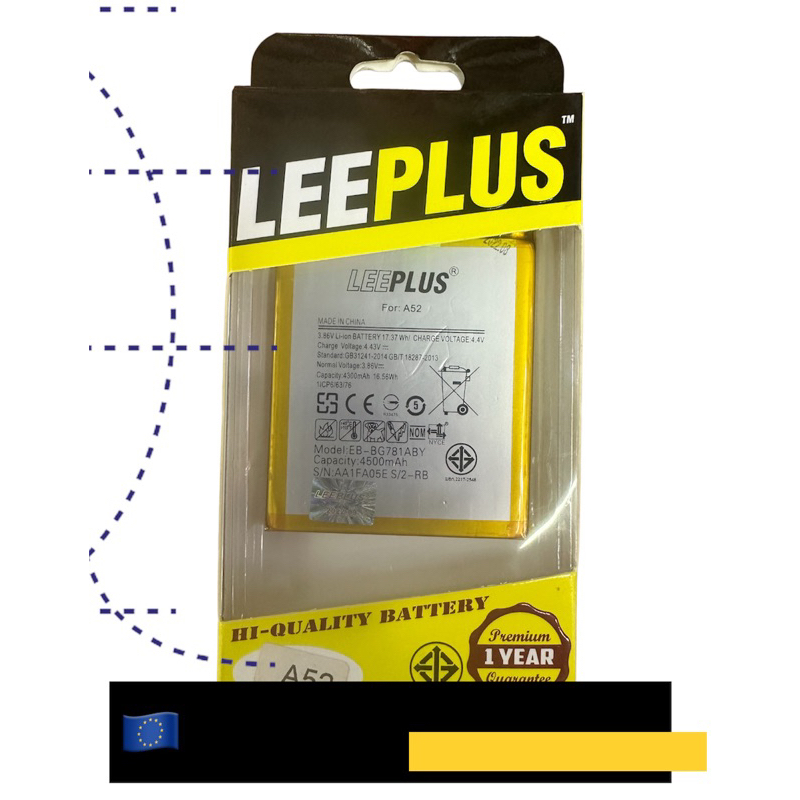 แบตซัมซุง A52-4G A52-5G A52s-5G S20FE Battery FOR SAMSUNG ใช้ด้วยกันได้ แบตเตอรี่ Leeplus รับ ...