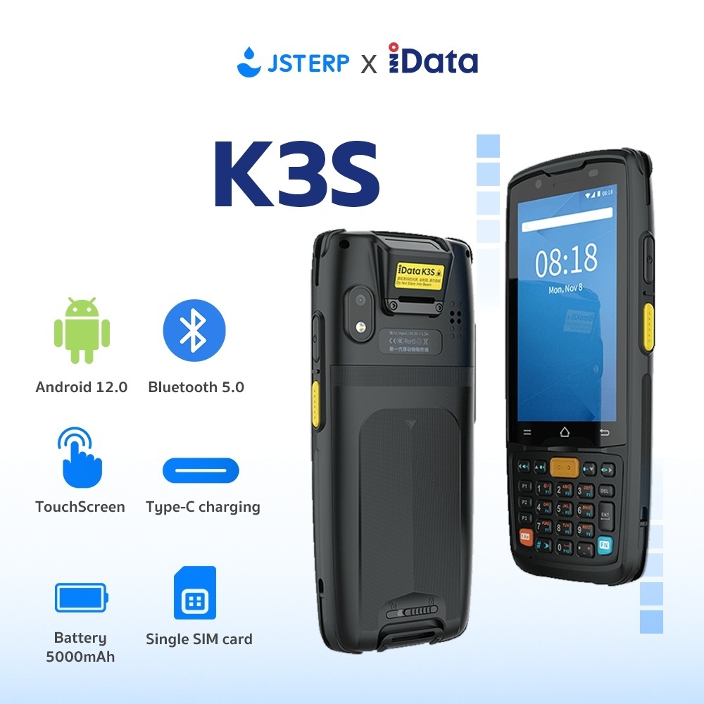 IDATA รุ่น K3S-1 Android 4G เครื่องนับสินค้าคงคลัง เครื่องเก็บข้อมูล ...