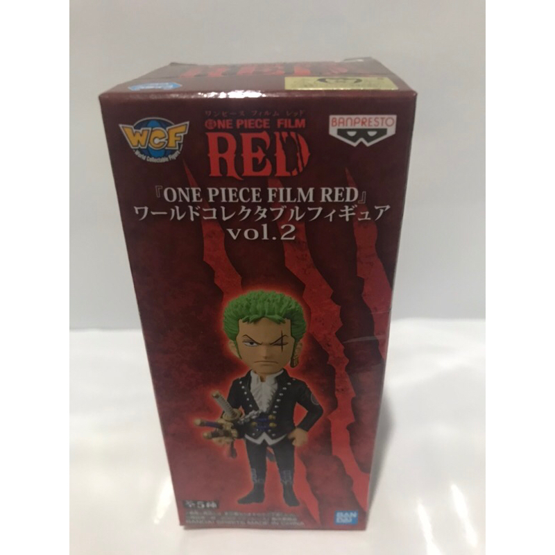 แมวทอง WCF ONE PIECE Film Red Vol.2 Zoro Lot JP โมเดลวันพีช โซโล ...