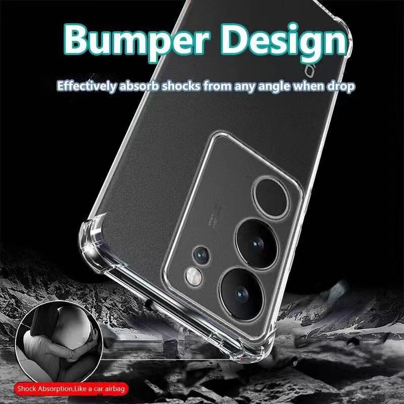 [ พร้อมส่ง ] Case Vivo V29 5G เคสโทรศัพท์ วีโว่ เคสใส เคสกันกระแทก case ...