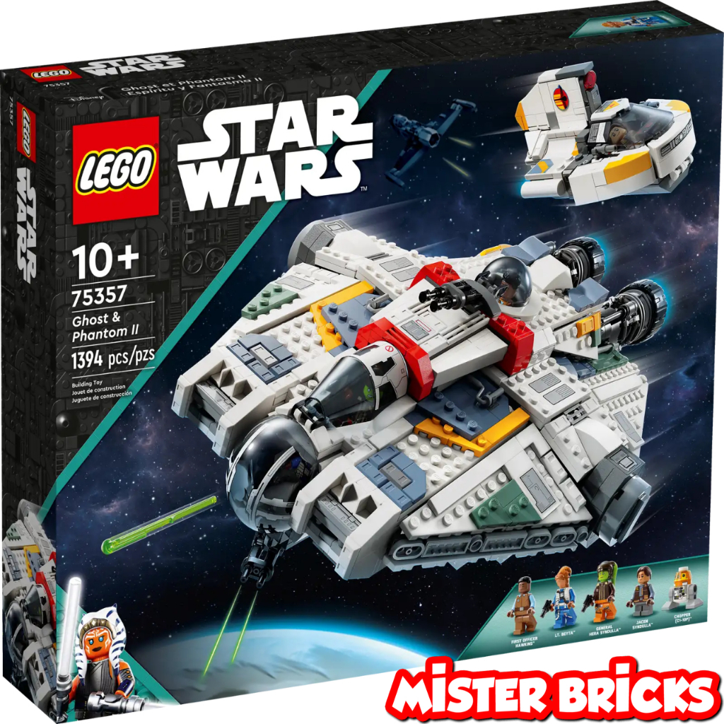 LEGO® Star Wars™ Ghost & Phantom II 75357 - Exclusive Spaceship ...