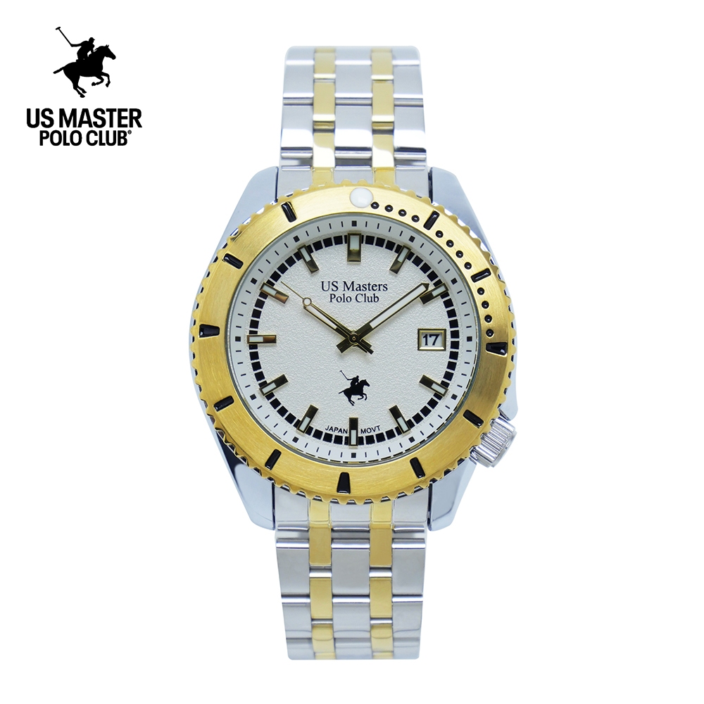 US Master Polo Club นาฬิกาข้อมือผู้ชาย สายสแตนเลส รุ่น USM-230404 ...