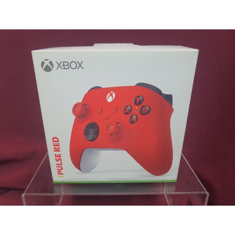 จอย xbox controller pulse red ของแท้ (for xbox s/x) | Shopee Thailand