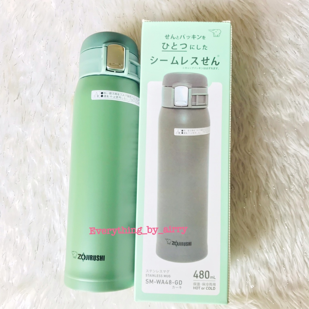 ขวดน้ำเก็บอุณหภูมิ ขนาดบรรจุ 480ml Zojirushi Stainless Mug รุ่น SM-WA48-AA | Shopee Thailand