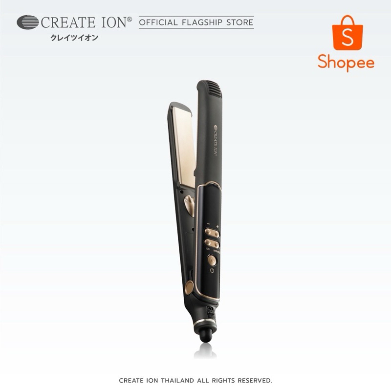 CREATE ION เครื่องหนีบผม Hybrid Straight | Shopee Thailand