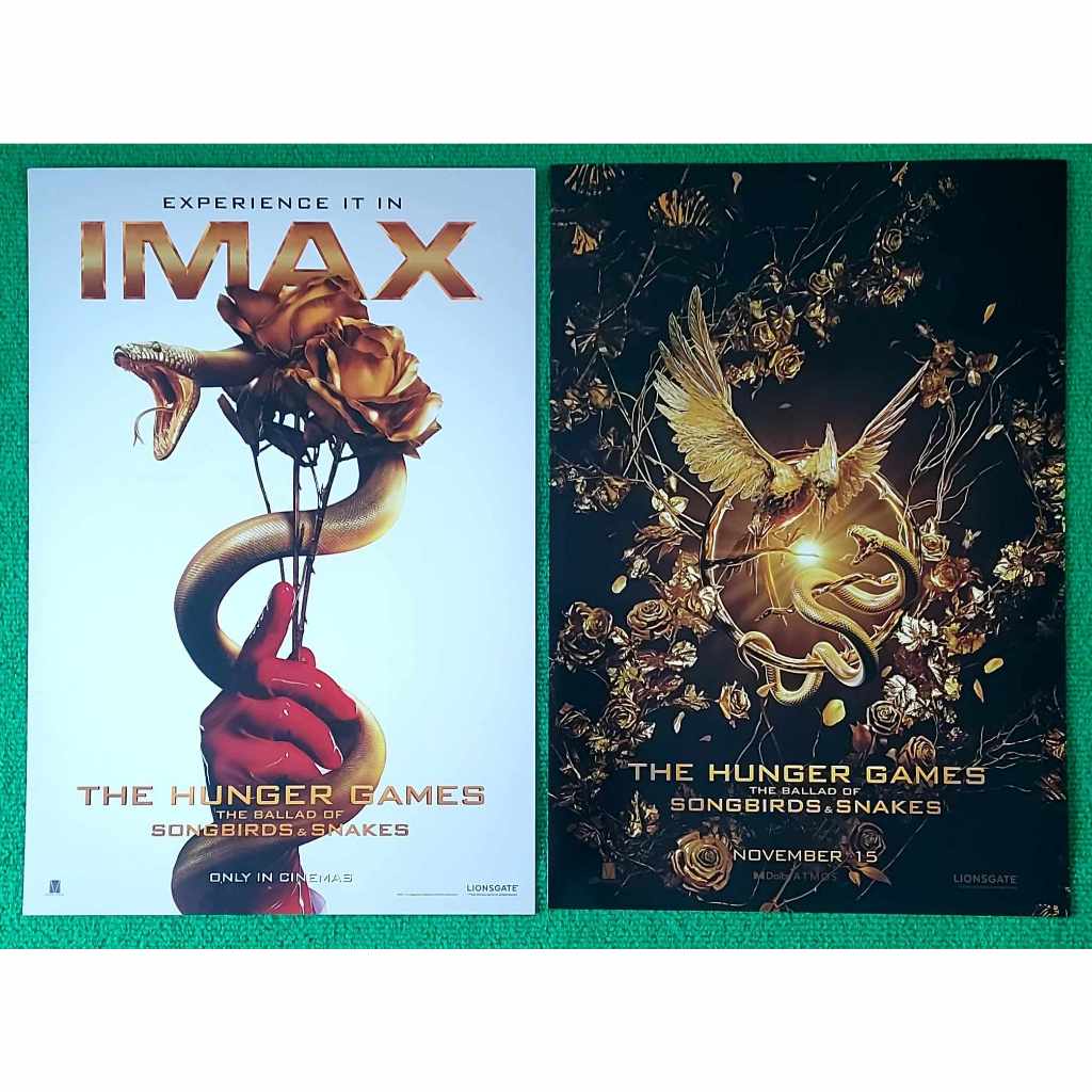 โปสเตอร์ ฮังเกอร์เกมส์TheHungerGames จาก IMAX และ SF | Shopee Thailand