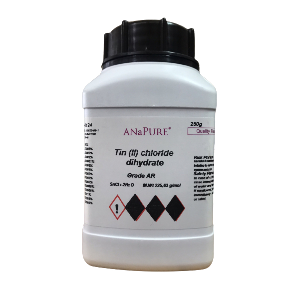 ANaPURE / Tin (II) Chloride Dihydrate, AR / 250g. / ทิน (II) คลอไรด์ ...
