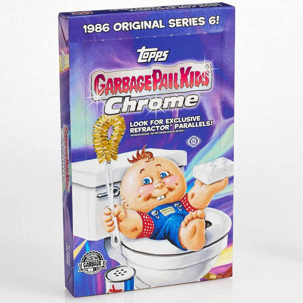 การ์ดสะสม Garbage Pail Kids Chrome Series 6 Hobby Box (Topps 2023 ...