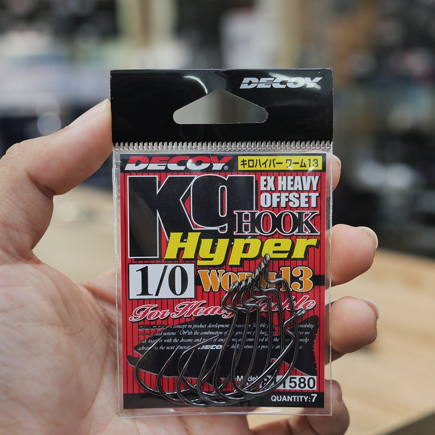 DECOY WORM 13 KG HYPER HOOK ตัวเบ็ดเกี่ยวเหยื่อยาง | Shopee Thailand