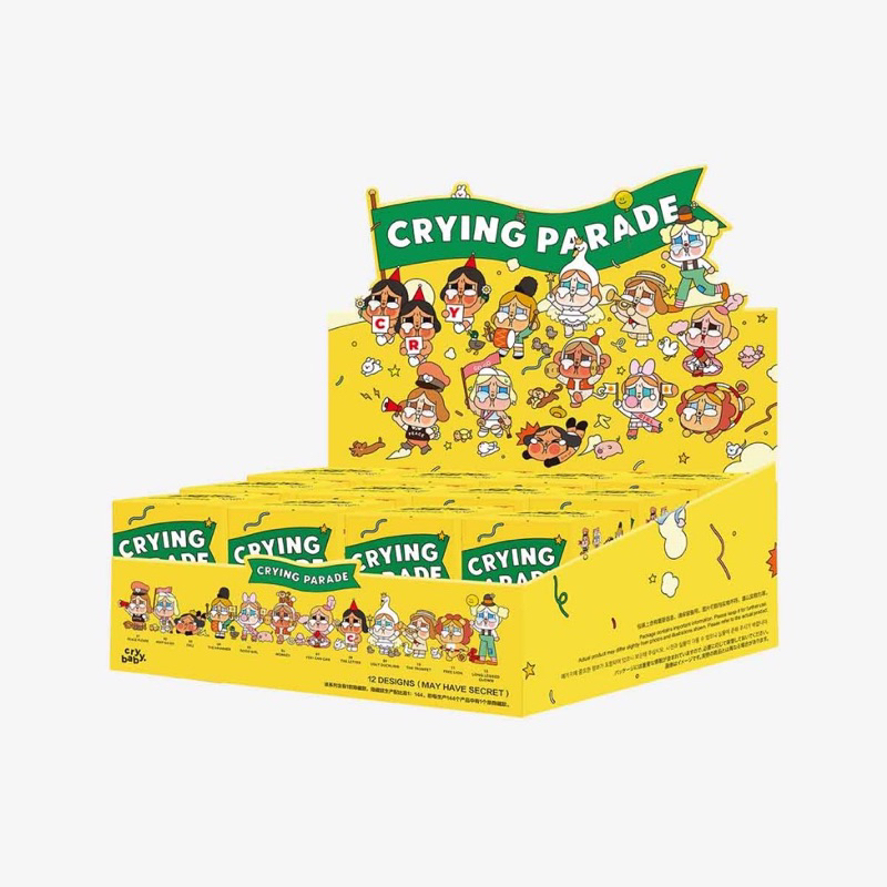 พร้อมส่ง ยกกล่อง Crybaby Crying Parade Series Blind Box | Shopee Thailand
