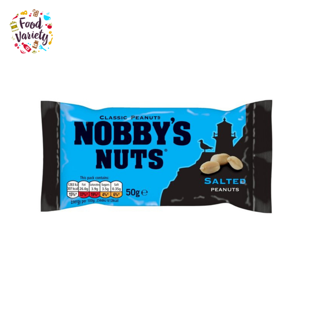 Nobby's Nuts Classic Salted Peanuts 50g น็อบบี้ส์ นัท ถั่วลันเตา รส ...