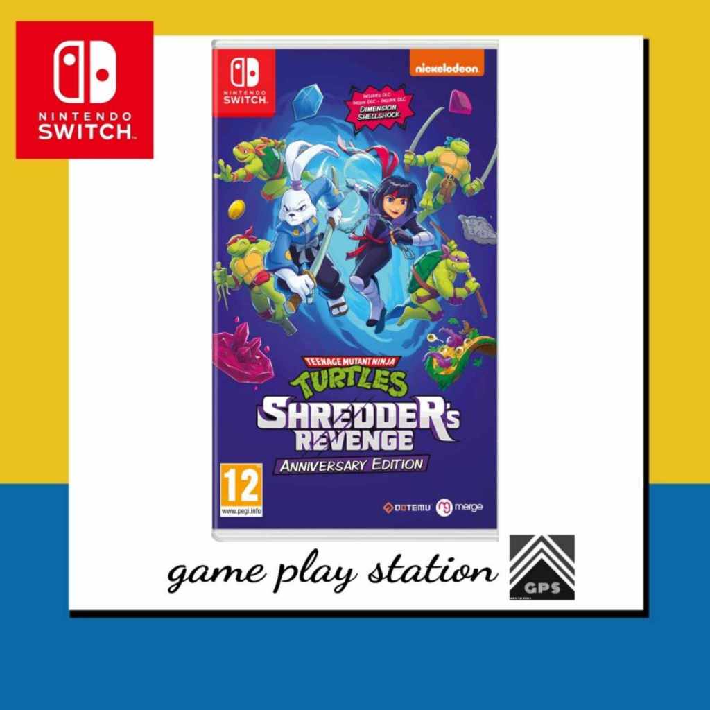 nintendo switch teenage mutant ninja turtles shredder's revenge ...