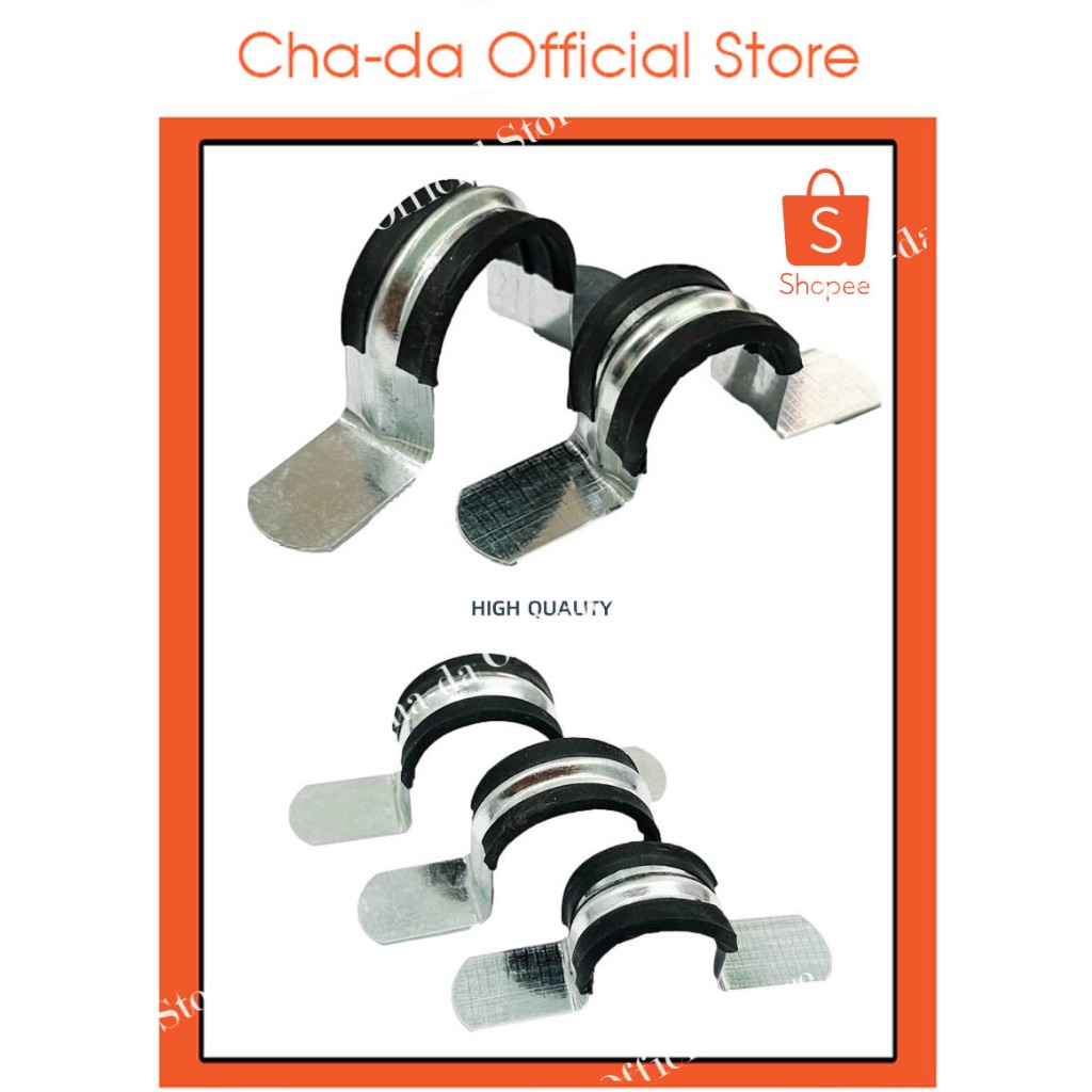 แคล้มรัดท่อU Strap / Pipe Clamp Liner U HENG เข็มขัดรัดท่อแคล้มรัดท่อ ...