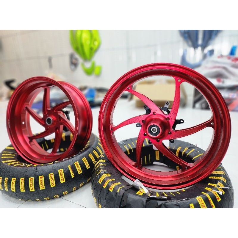 ล้อ GP racing by F1 project ใส่ forza350 xmax adv350 แถมจุฟแต่ง มูลค่า ...