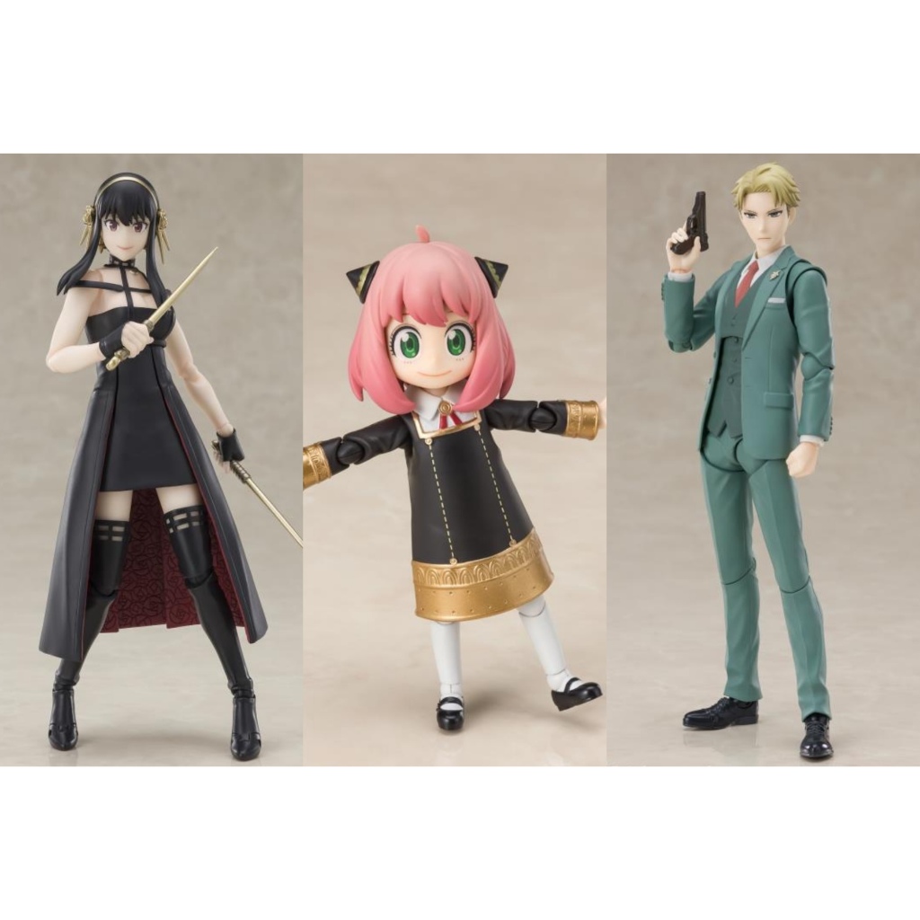 Set Bandai S.H.Figuarts SHF Spy x Family Loid Forger / Anya Forger ...