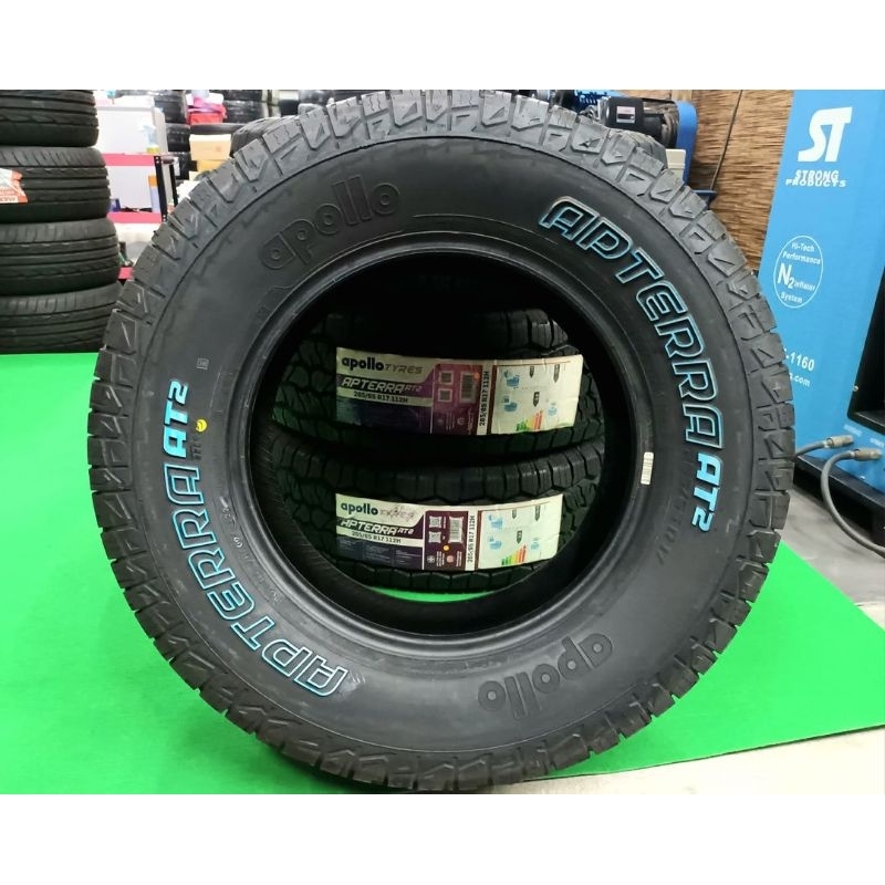 **ราคา 2 เส้น** ยางใหม่ค้างปี 265/65R17 Apollo Apterra AT2 ผลิตปี 2023 ...