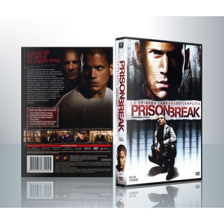 [ DVD Series มีปก+สกรีนแผ่น ] Prisonbreak Season 1-5 แผนลับแหกคุกนรก ปี 1 - ปี 5 + Prisonbreak ...