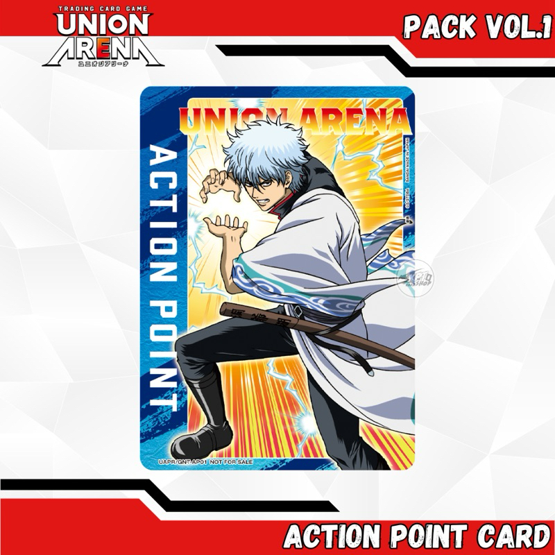 Union Arena Gintama Action point: Gintoki Sakata UAPR/GNT-AP01 | Shopee Thailand