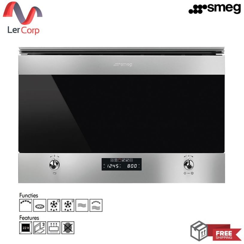 (Smeg) เตาไมโครเวฟ Classic Aesthetic รุ่น MP322X1 | Shopee Thailand