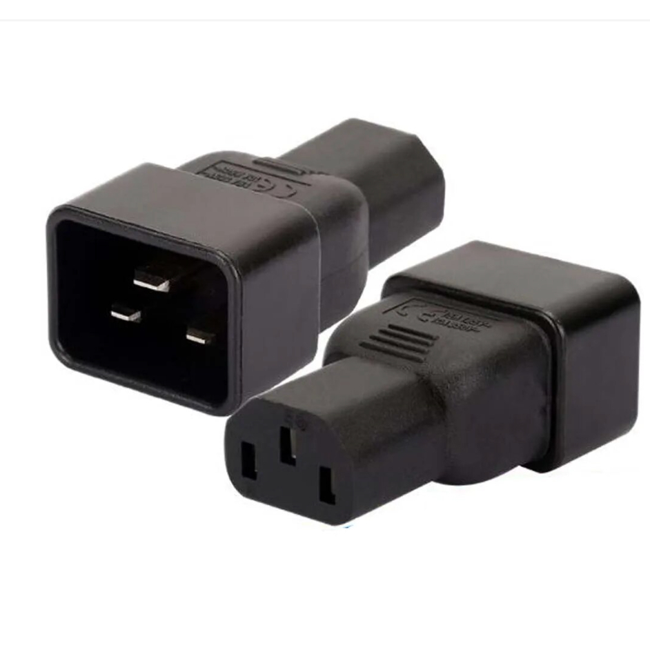 สีดำ10A/16A ทองแดง IEC320 C5 C6 C7 C8 C9 C13 C14 C15 C19 C20 C21ไฟฟ้า ...