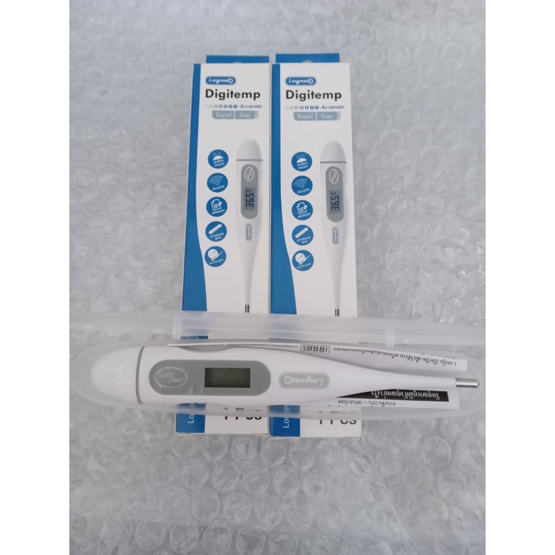 Longmed Digitemp Digital Thermometer ลองเมด ปรอทวัดไข้ ดิจิเทมป์ ...