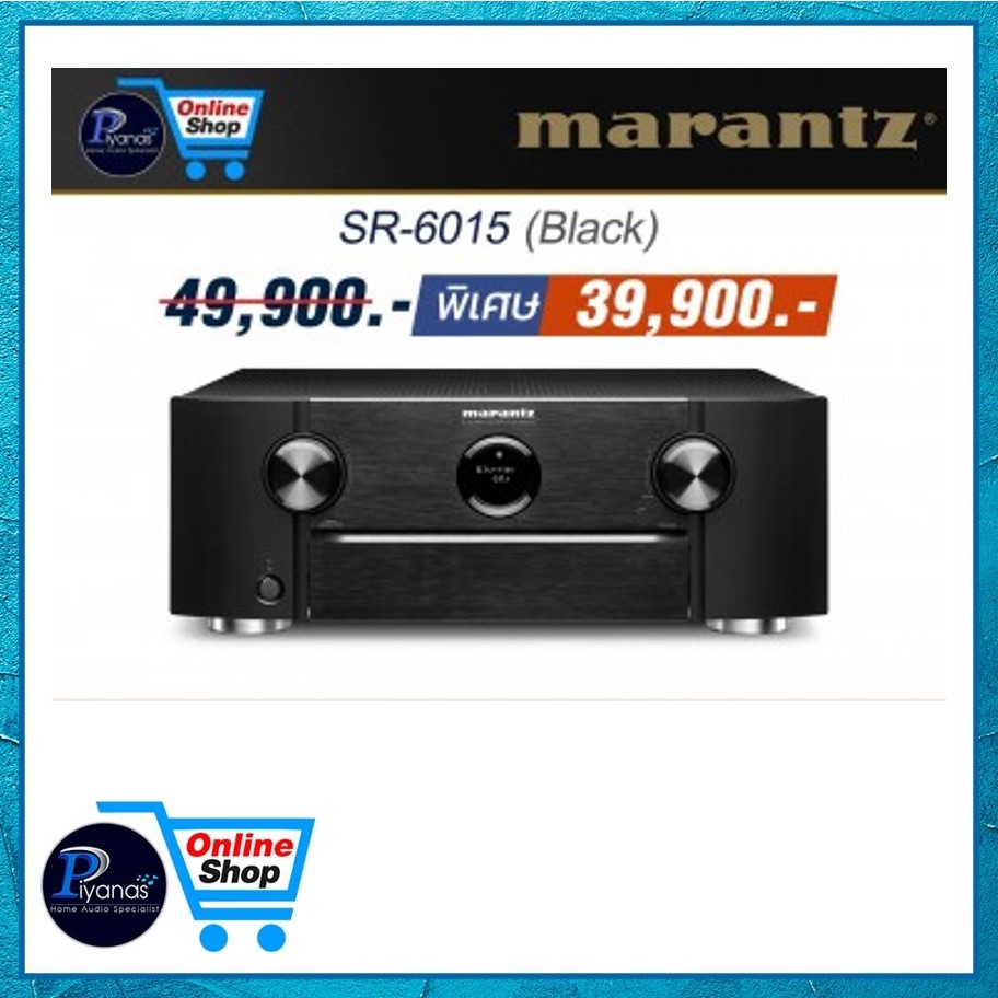 MARANTZ : SR-6015 (BLACK)/piyanas electric/ปิยะนัส อิเล็คทริคส์ | Shopee Thailand