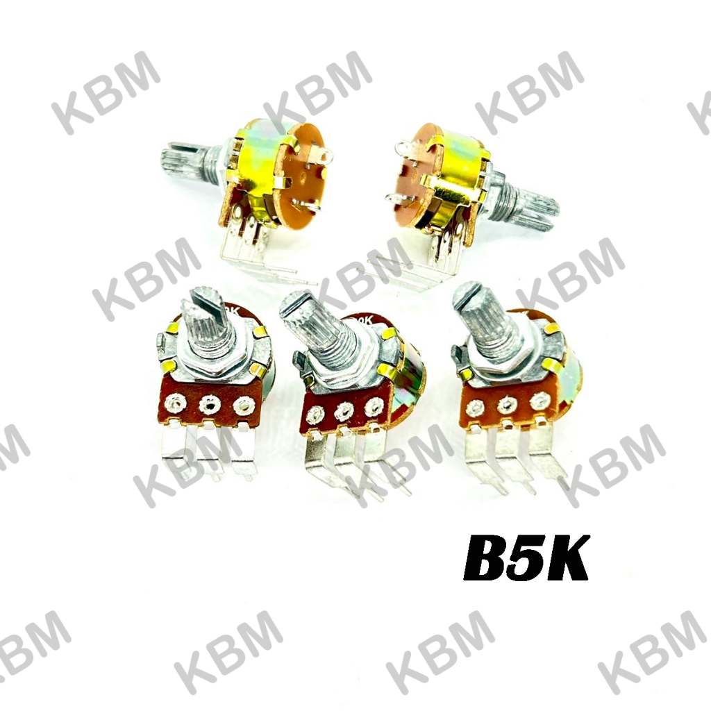 Potentiometers โพเทนชิโอมิเตอร์ Volume VR วอลุ่ม WH148 3pin 15mm สวิทใน ...