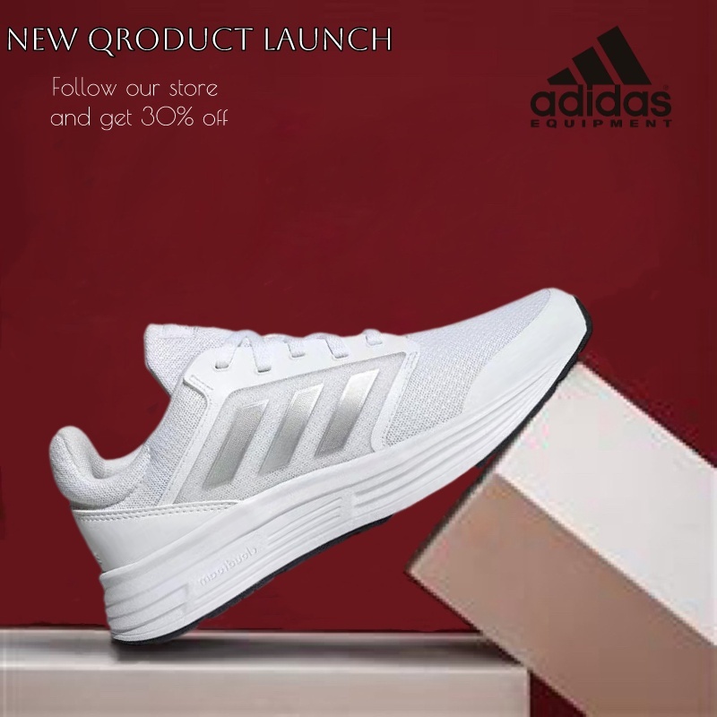 adidas วิ่ง รองเท้า Galaxy 5 ผู้หญิง สีขาว G55778 | Shopee Thailand