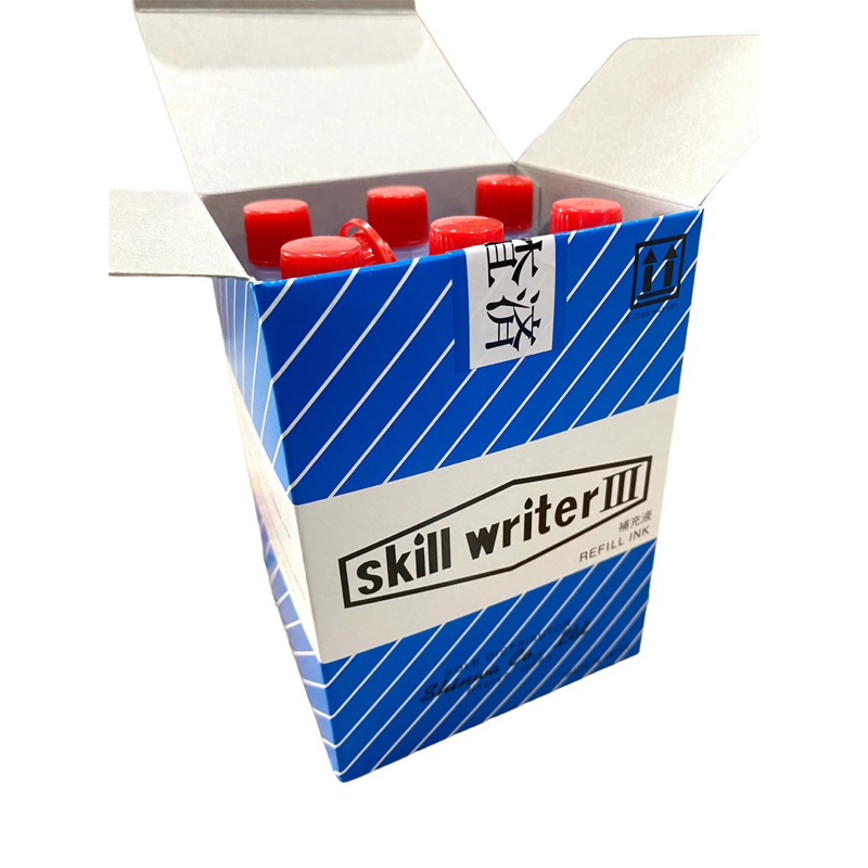 น้ำหมึกอุตสาหกรรม Shinwa Skill Writer Ink Blue 6ขวด/กล่อง | Shopee Thailand