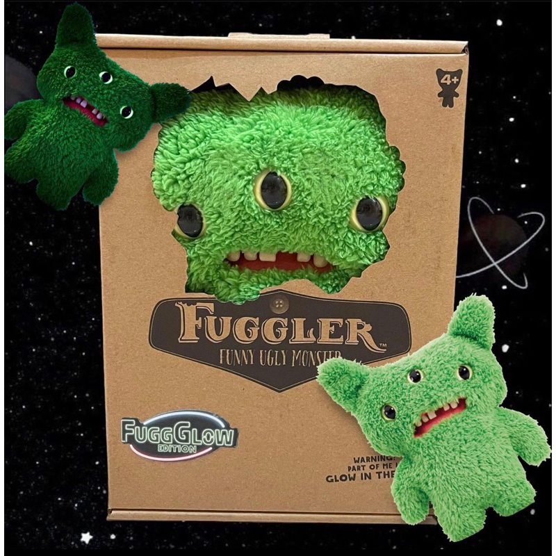 ตุ๊กตา - Fuggler FuggGlow “Reeko Green” - | Shopee Thailand