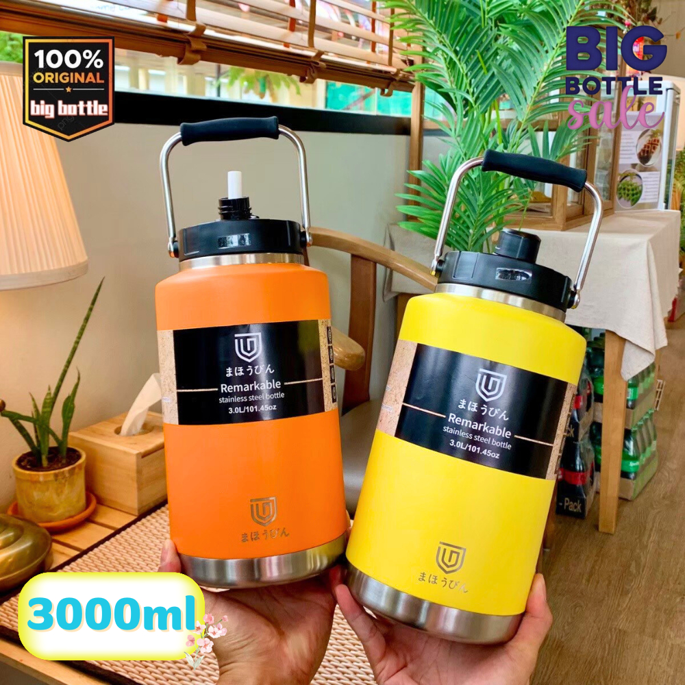 M-30 กระติกน้ำ เก็บอุณหภูมิ เก็บความเย็น กระติกใส่น้ำแข็ง กระบอกน้ำเก็บความเย็น 3000ML/3L ...