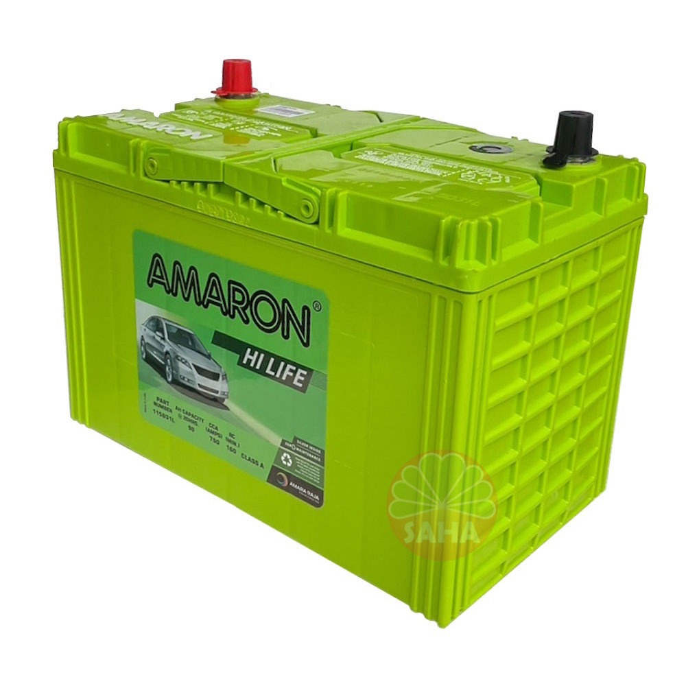 แบตเตอรี่AMARON รุ่น 115D31L HI-LIFE สำหรับรถกระบะดีเซลขั้วซ้าย(L) มี ...