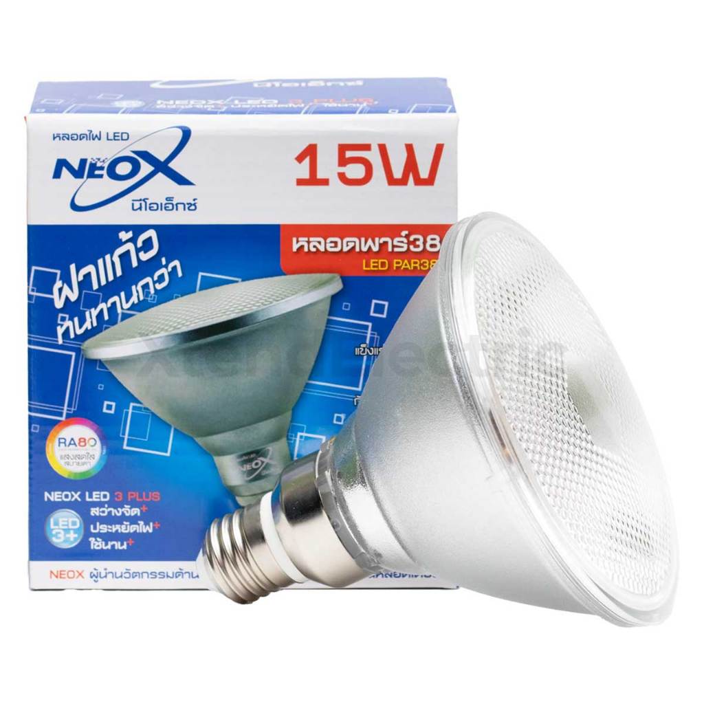 Neox นีโอเอ็กซ์ หลอดพาร์ 38 LED PAR38 15W E27 Warm White | Shopee Thailand