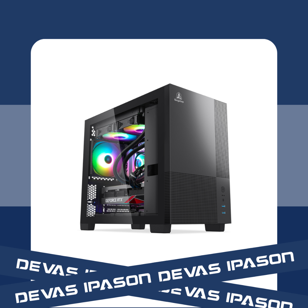 SEGOTEP COMPUTER CASE CPU (เคสสำหรับคอมพิวเตอร์) Memphis-S ITX / M-ATX ...