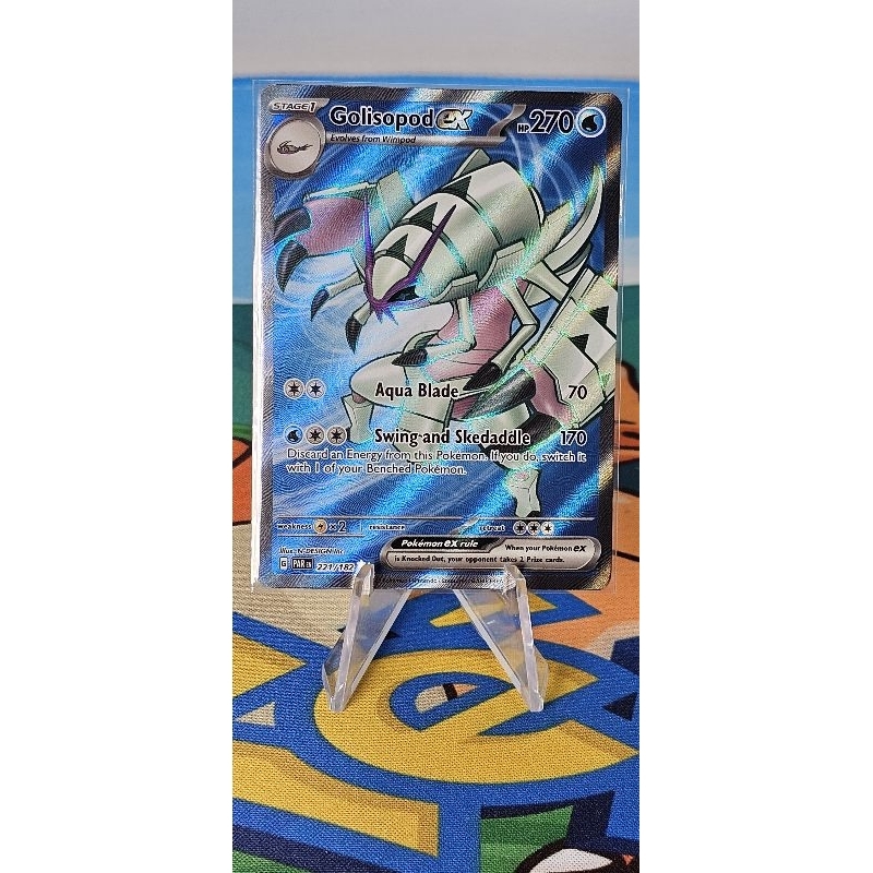 Pokemon Card "Golisopod EX Full A 221/182" ENG Paradox Rift | Shopee ...