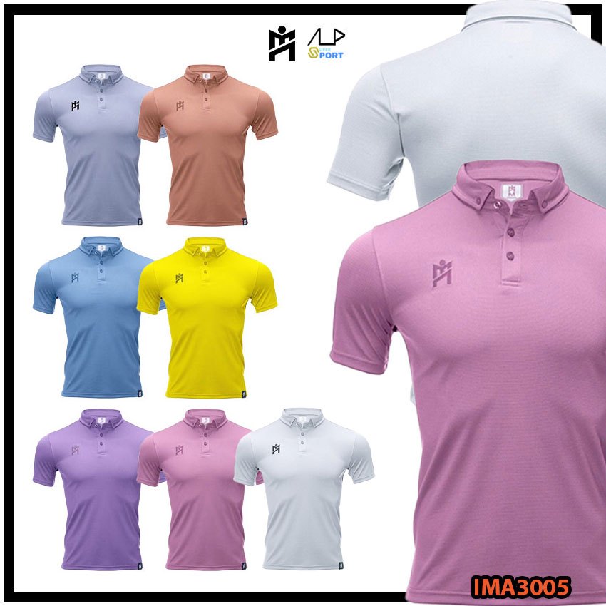 💥ลดโหดเหมือนโกรธใคร!💥 เสื้อโปโล IMANE ไอมาเน่ รุ่น IMA3 005 IMA3005 ...
