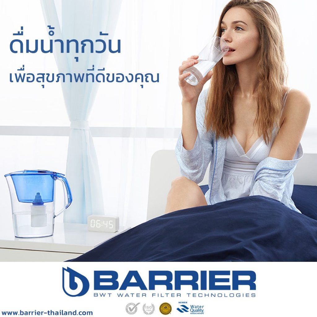 เหยือกกรองน้ำนำเข้าจากเยอรมัน Barrier Water Filters - BWT German ...