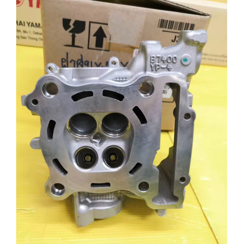 ฝาสูบ XMAX 300 แท้ศูนย์ 100% YAMAHA XMAX (ยามาฮ่า เอ็กซ์แม็กซ์) B74-E1102-00 ฝาสูบ B74-WE110-00 ...