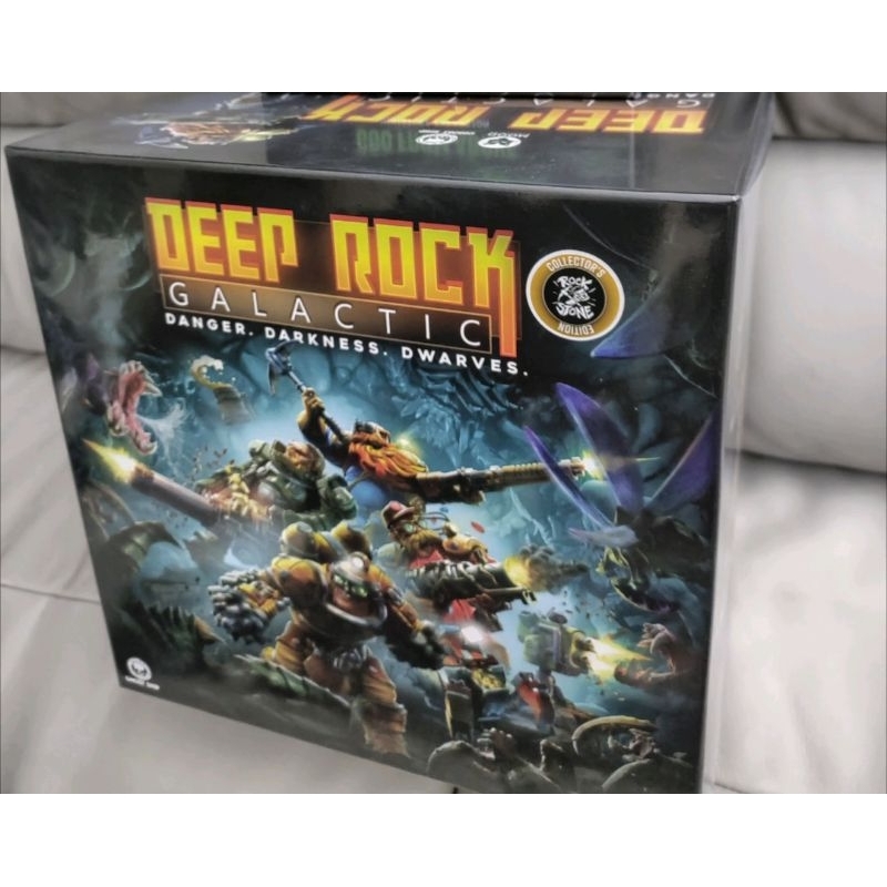 Deep Rock Galactic Board Game Deluxe Bundles มือ2 ห่อปกใส่ซอง อุปกรณ์ ...