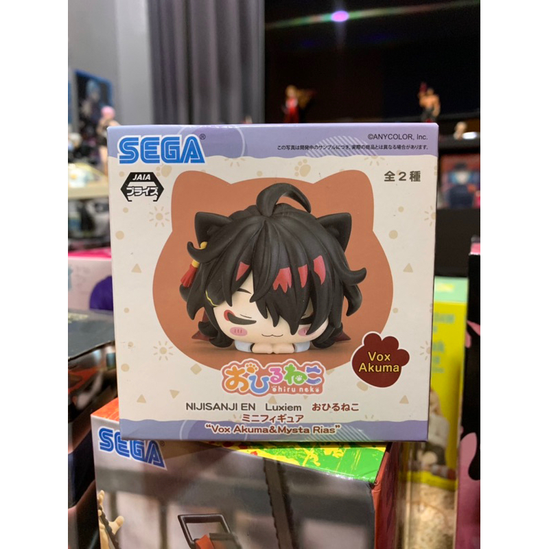 Vox Akuma - SEGA Luxiem Ohiruneko Sleeping Cat Figure มินิฟิกเกอร์ ว็อก ...