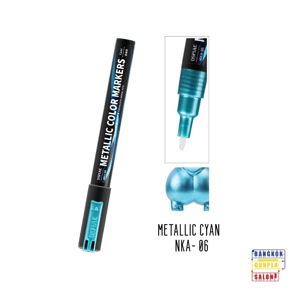 ปากกามาร์คเกอร์ (Super Metallic Color Markers) จาก Dspiae | Shopee Thailand