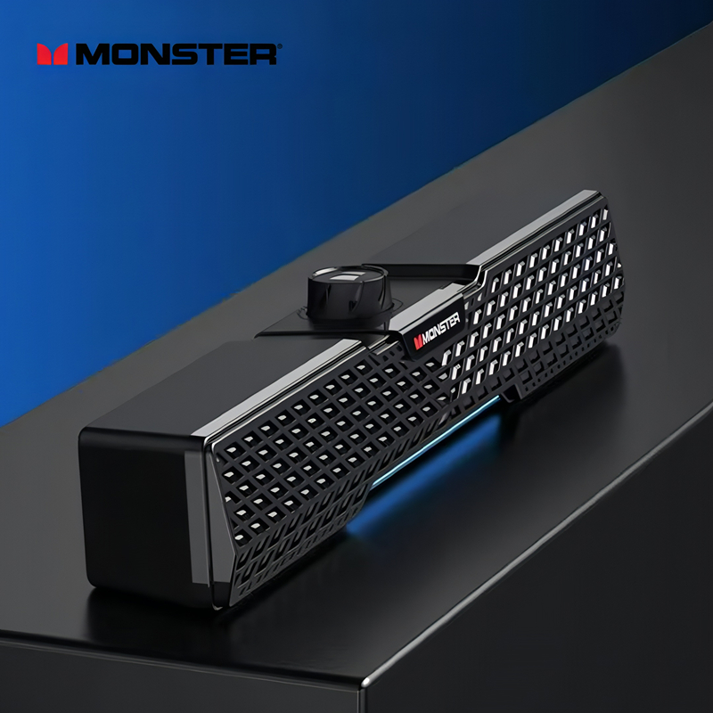 Monster G02 MK Ⅱ ลําโพงบลูทูธ แบตเตอรี่ยาวนาน คุณภาพสูง HIFI 5.3 เสียง ...