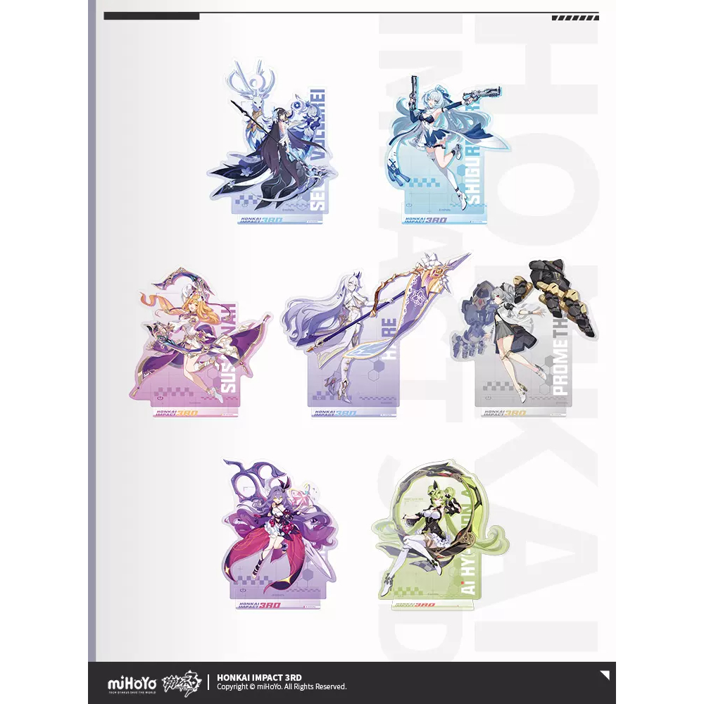 [Pre-order] Acrylic Stand - Characters Series | Shopee Thailand